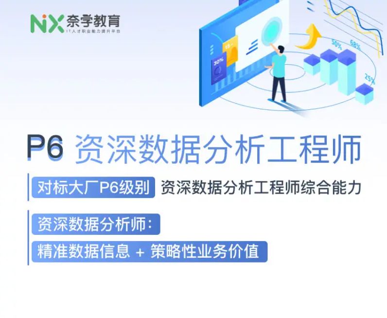 奈学数据分析师培训教程，P6 资深数据分析工程师 - VIPC6资源网