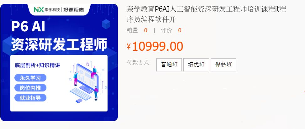 P6AI人工智能资深研发工程师，对标大厂P6培训教程 - VIPC6资源网