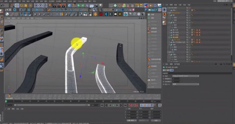 动真格C4D案例全面教学，C4D实战视频教程+素材(15.5G下载) - VIPC6资源网
